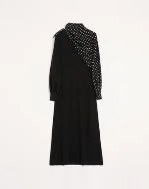Valentino Garavani Polka Dot Sleeve Dress