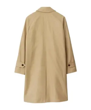 Burberry Reversible Check-printed Buttoned Car Coat