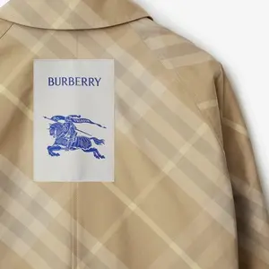 Burberry Reversible Check-printed Buttoned Car Coat