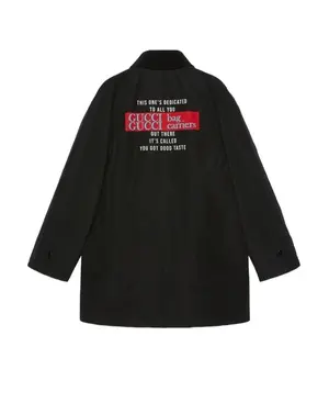 Gucci Cotton Lyric-print Jacket