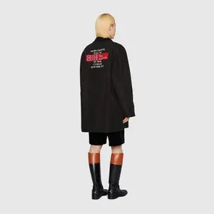 Gucci Cotton Lyric-print Jacket