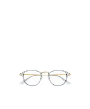 Montblanc Eyewear Round Optical Glasses - Grey