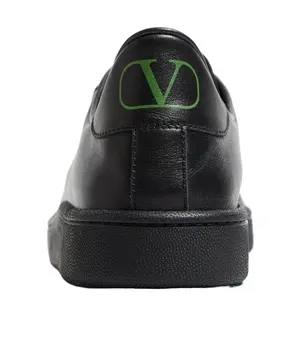Valentino Garavani Royco Vlogo Signature Lace-up Sneakers - Black