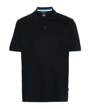 Hugo Boss Piqu-weave Cotton Polo Shirt