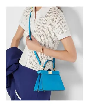 Fendi Peekaboo Iseeu Petite Tote Bag