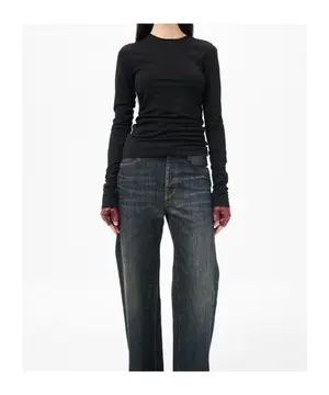 Our Legacy Strain Slim Long Sleeve T-shirt - Black