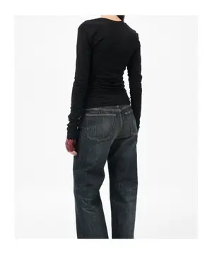Our Legacy Strain Slim Long Sleeve T-shirt - Black