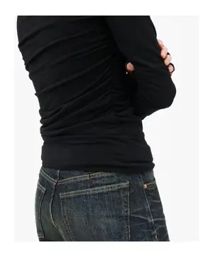 Our Legacy Strain Slim Long Sleeve T-shirt - Black