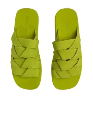 Bottega Veneta Intrecciato Elasticated Open Toe Sandals