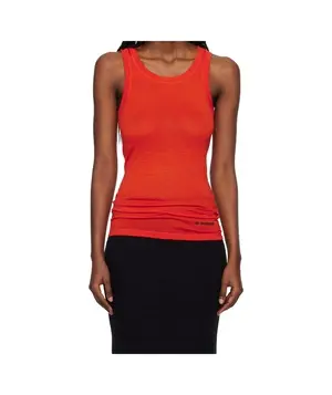 JIL SANDER Lightweight Wool Knit Vest