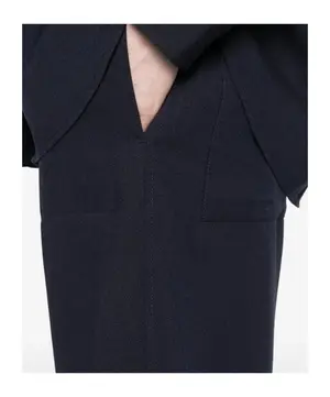 TOTEME Wide-leg Casual Pants