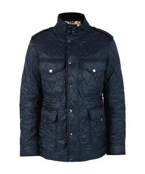 Burberry Emblem Cotton Suit Navy