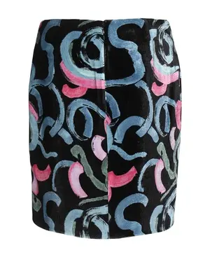 Emporio Armani Printed Velvet Skirt
