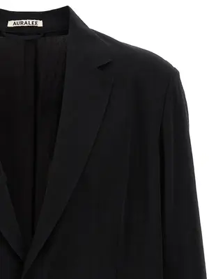 Auralee Cotton-wool Blazer