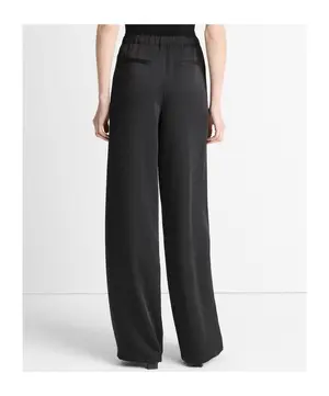 Vince Satin Wide-leg Pants