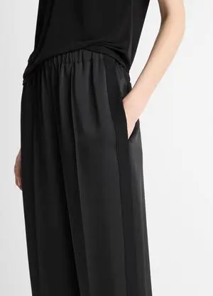 Vince Satin Wide-leg Pants