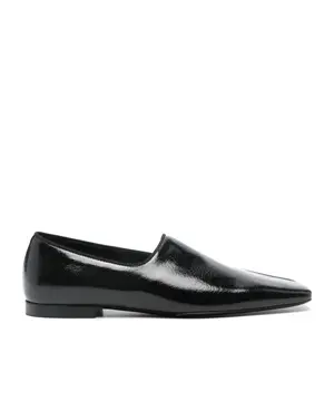 TOTEME The Piped Loafer - Black