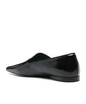 TOTEME The Piped Loafer - Black
