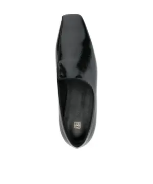TOTEME The Piped Loafer - Black