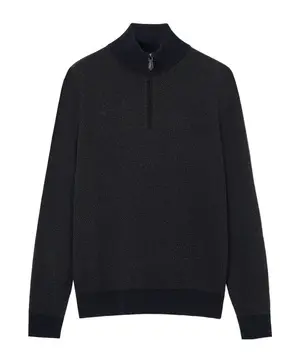 Loro Piana Roadster Half-zip Jumper