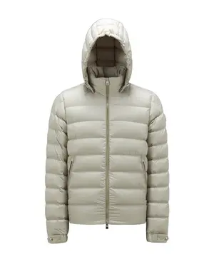 Moncler Arneb Zip-up Padded Jacket - Beige