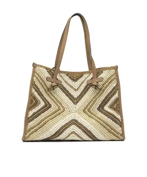 GIANNI CHIARINI Woven Shoulder Bag
