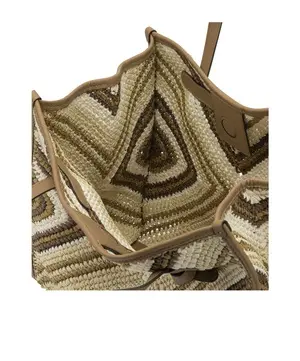 GIANNI CHIARINI Woven Shoulder Bag