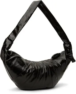LEMAIRE Knot Detailed Croissant Shoulder Bag