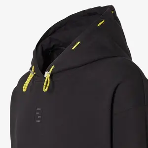 Fendi Ff Embroidered Drawstring Hoodie