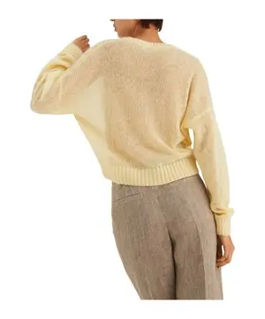 Brunello Cucinelli Drop-shoulder Mohair-blend Cardigan