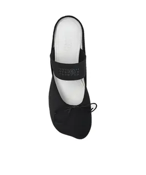 MAISON MARGIELA Bow Detailed Slip-on Slipper