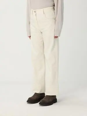 Brunello Cucinelli Monili Detailed Cropped Jeans