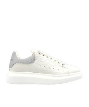 Alexander McQueen Oversized Lace-up Sneakers With Embossed Texture