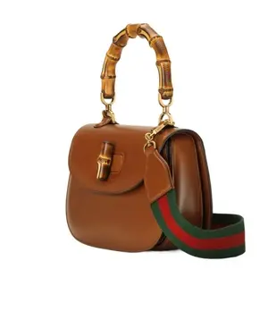 Gucci Bamboo 1947 Medium Bag - Brown