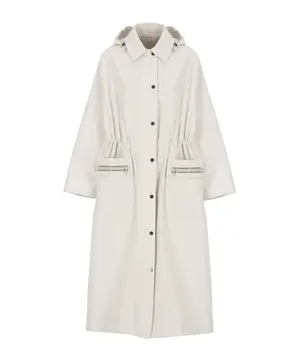 Brunello Cucinelli Single-breasted Coat - White