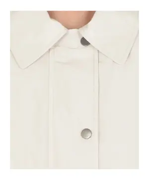 Brunello Cucinelli Single-breasted Coat - White