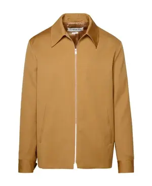 LANVIN Classic Zip Jacket - Brown