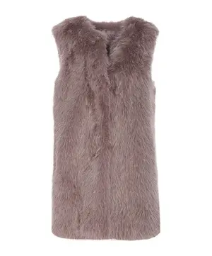 Herno Faux Fur Sleeveless Gilet