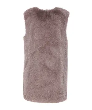 Herno Faux Fur Sleeveless Gilet