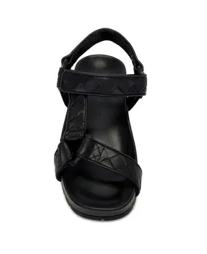 Bottega Veneta Intrecciato Open Toe Flat Sandals