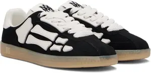 Amiri Pacific Bones Lace-up Sneakers - Black