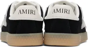 Amiri Pacific Bones Lace-up Sneakers - Black