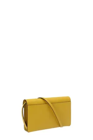 Marni Trunk Two-tone Leather Bag - Yellow