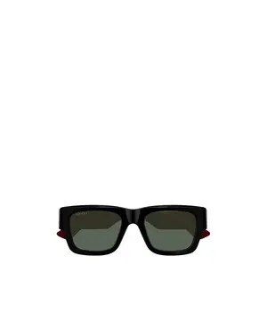 Gucci Rectangular Sunglasses - Black