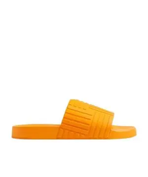 Bottega Veneta Rubber Slide Sandals - Orange
