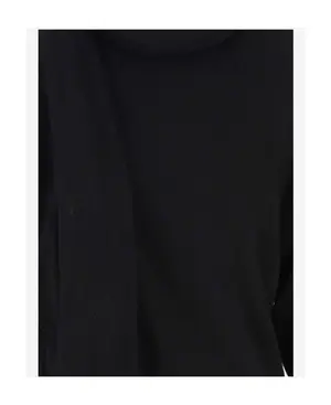 Saint Laurent Long-sleeved Hooded Dress