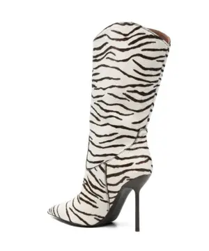 Paris Texas Lidia Western Boots - White