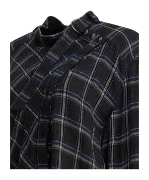 Isabel Marant Étoile Check Pattern Blouse