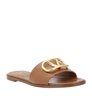 Valentino Garavani Vlogo Signature Open-toe Slip-on Sandals