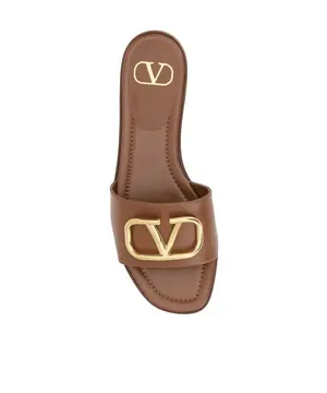 Valentino Garavani Vlogo Signature Open-toe Slip-on Sandals